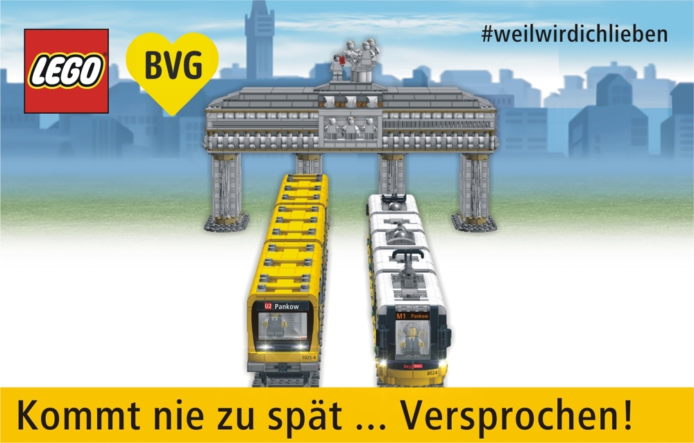 Lego BVG Metro & Flexity :: www.bahninfo-forum.de