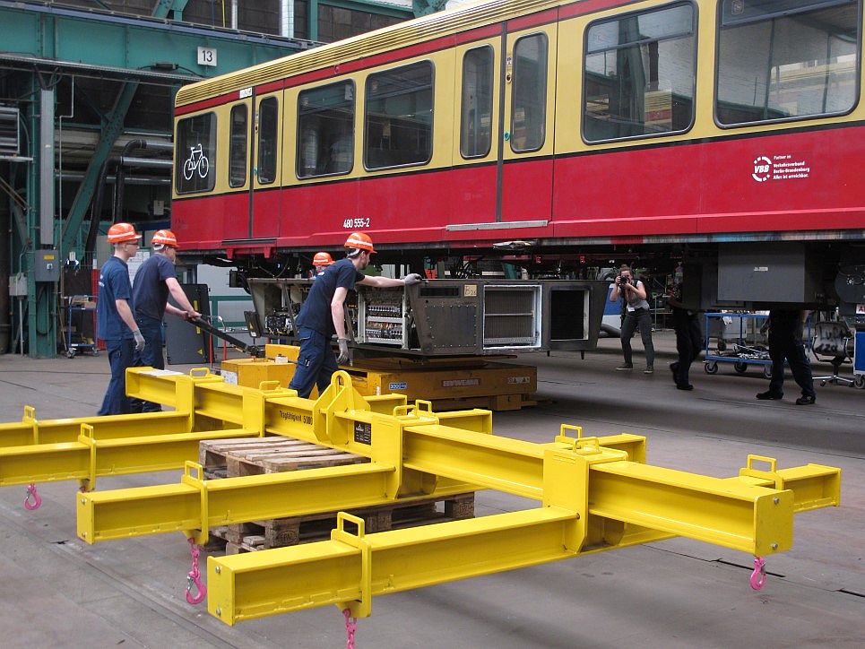 S-Bahn-Werk Schöneweide macht Baureihen 480 und 485 fit für den ...