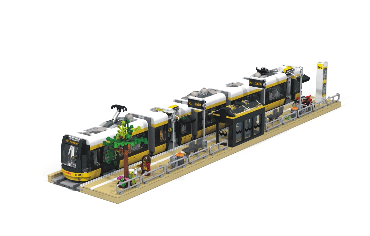Lego BVG Metro & Flexity :: www.bahninfo-forum.de