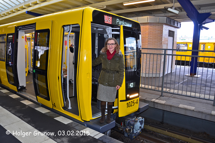 BVG stellt neue U-Bahn-Baureihe IK vor - Thema beendet (Überlänge ...