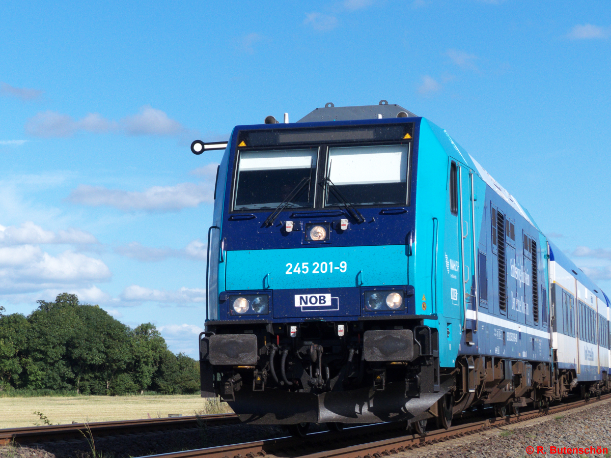 Die Baureihe 245 hat den Hindenburgdamm voll im Griff :: www.bahninfo ...